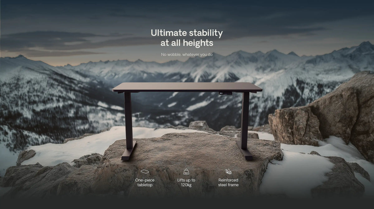 Electric Height-Adjustable Desk HomeOne | Desktronic – Desktronic.co.uk