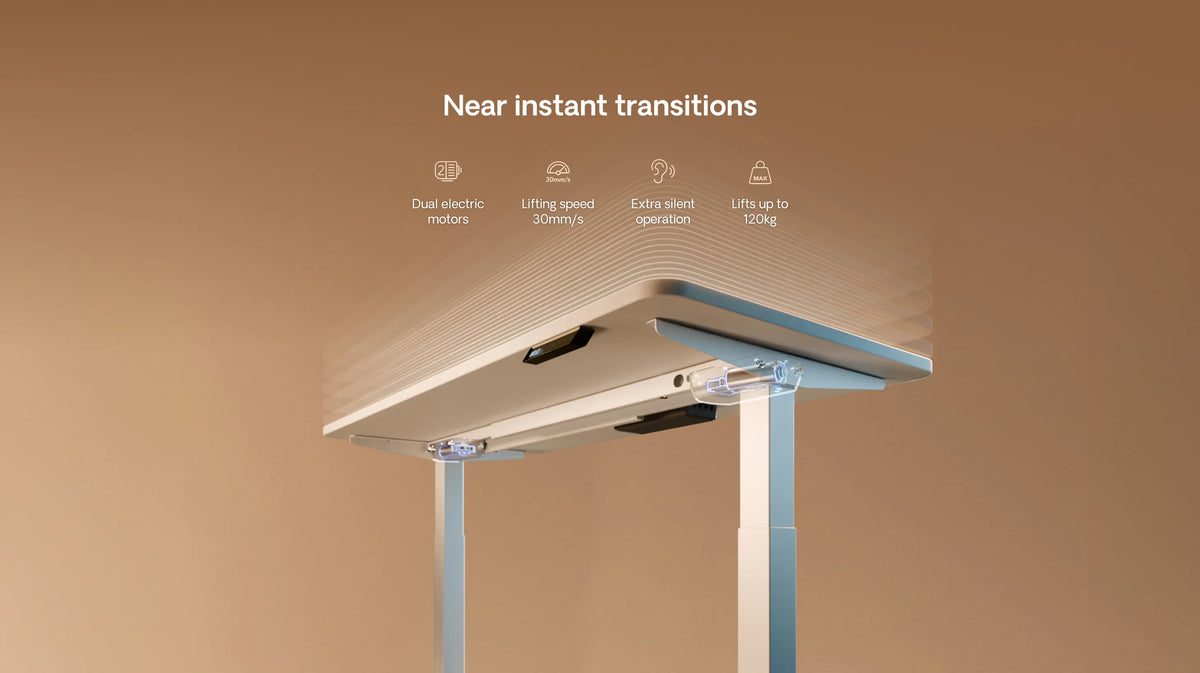 Electric Height-Adjustable Desk HomeOne | Desktronic